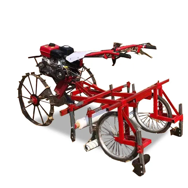 Farm Cultivator Mulching Machine Plastic Mulch Machine Farm Use Plastic ...