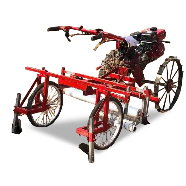 Farm Cultivator Mulching Machine Plastic Mulch Machine Farm Use Plastic ...