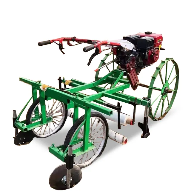 Farm Cultivator Mulching Machine Plastic Mulch Machine Farm Use Plastic ...