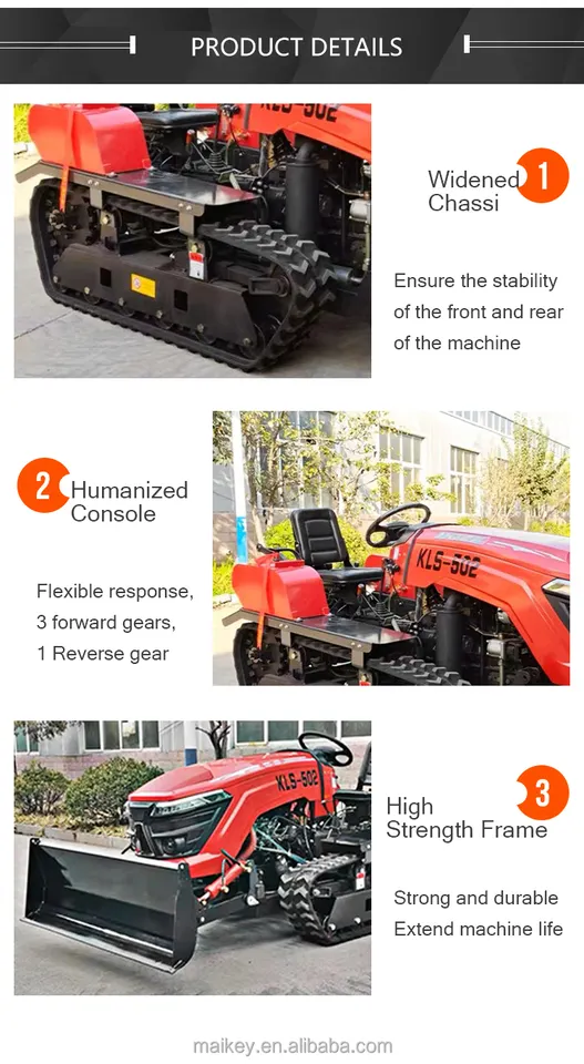 Exploring the Differences: Tractors and Crawlers - Changzhou Maikey ...